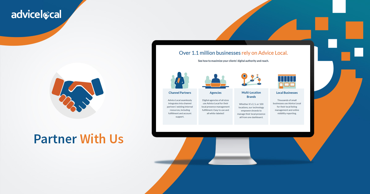 Our Partners Love Our Listing Management Software | Advice Local