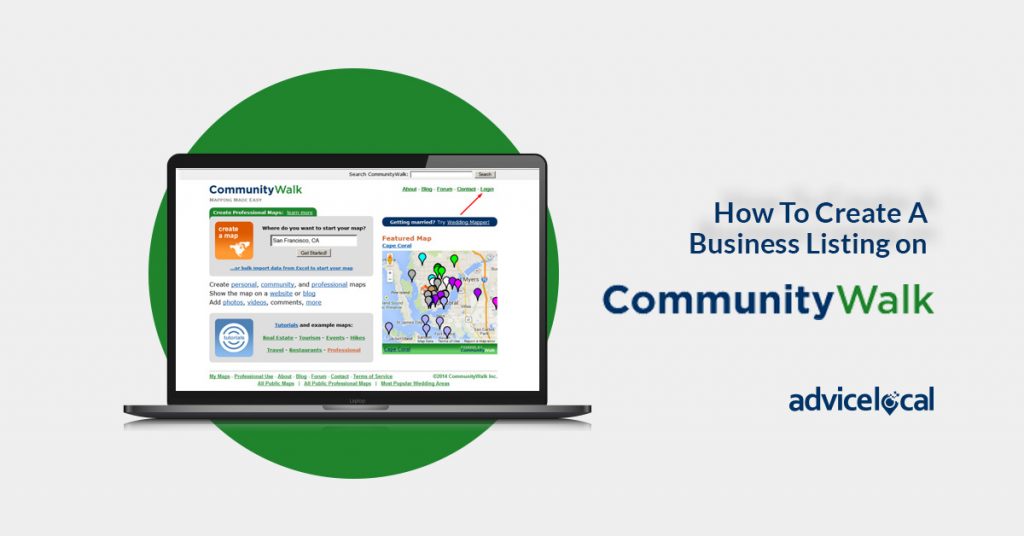 How to Sign Up With Community Walk | Advice Local