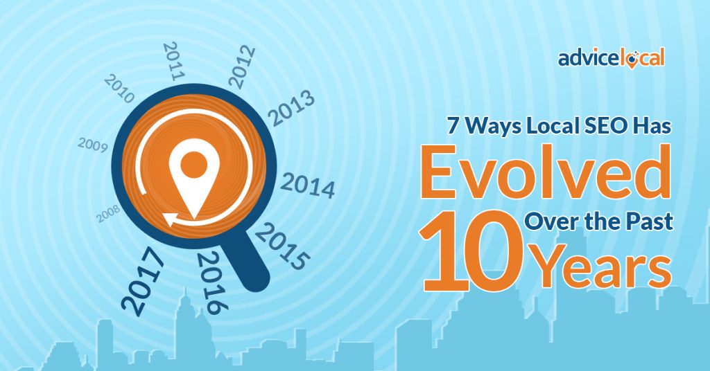 7 Ways Local SEO Has Evolved Over the Past 10 Years - Advice Local