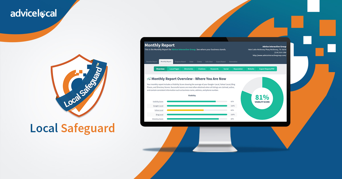 Local Safeguard™ Monthly Maintenance | Advice Local