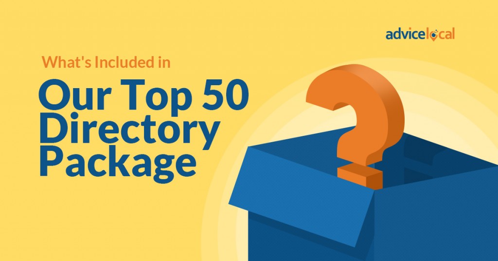 What's Included in Our Top 50 Directory Package | Advice Local