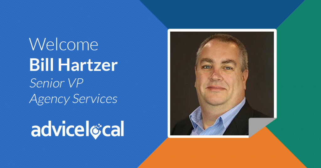 Advice Local Welcomes Bill Hartzer as Senior VP of Agency | Advice Local