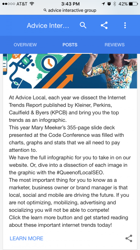 Everything You Need to Know to Get Started With Google Posts | Advice Local