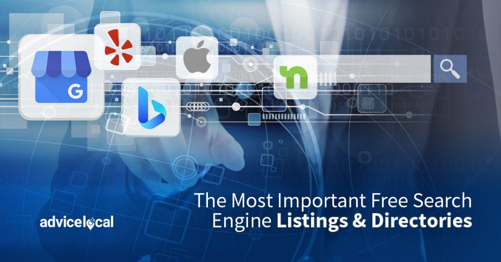 The Most Important Free Search Engine Listings & Directories | Advice Local
