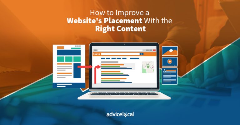 How to Improve a Website's Placement With the Right Content | Advice Local