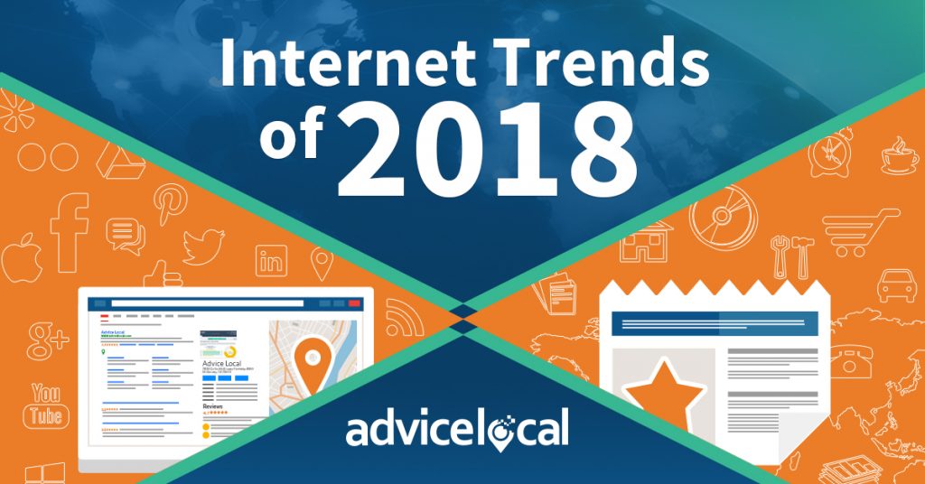 Internet Trends Report 2018 Infographic | Advice Local
