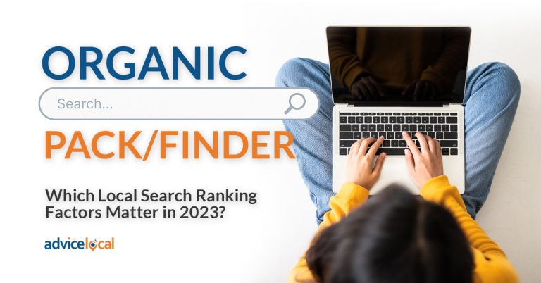 Which Local Search Ranking Factors Matter in 2023? - Advice Local