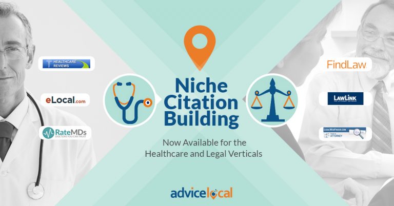 Niche Citation Building – Healthcare & Legal Verticals | Advice Local
