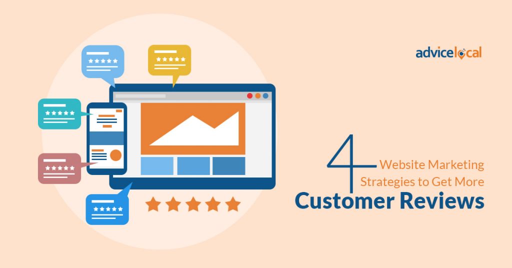 4 Website Marketing Strategies to Get More Customer Reviews | Advice Local